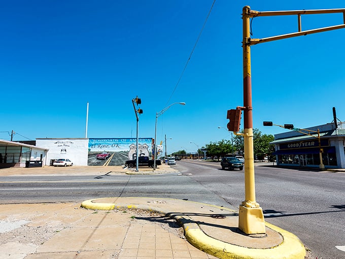 Main Street El Reno moves at the perfect pace for discovering hidden gems and friendly faces.
