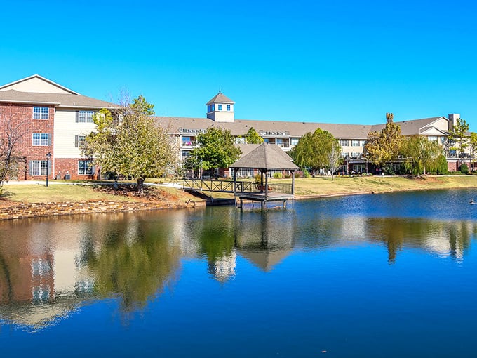 Waterfront retirement living where the biggest decision is whether to fish or just enjoy the view.