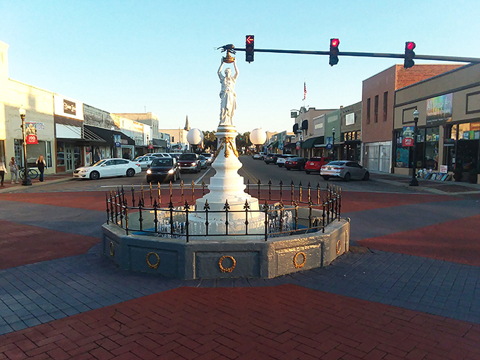 Small-town charm radiates from every corner, making retirement dollars dance with pure Southern joy.