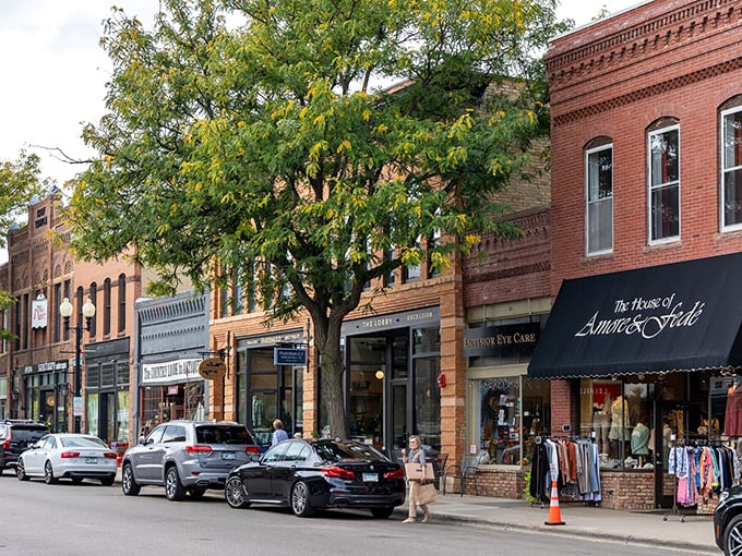 Excelsior's charming downtown streets invite strolling, shopping, and discovering treasures just minutes from Lake Minnetonka.