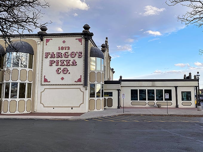 That ornate facade has welcomed hungry families for generations seeking comfort food and memories.