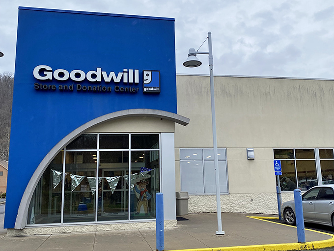 Even winter snow can't dim the bright promise of incredible deals at this Morgantown Goodwill. 