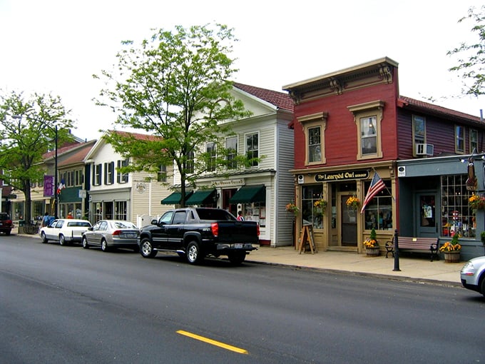 Hudson's main street creates the perfect backdrop for leisurely meals, where conversation flows as smoothly as good wine.
