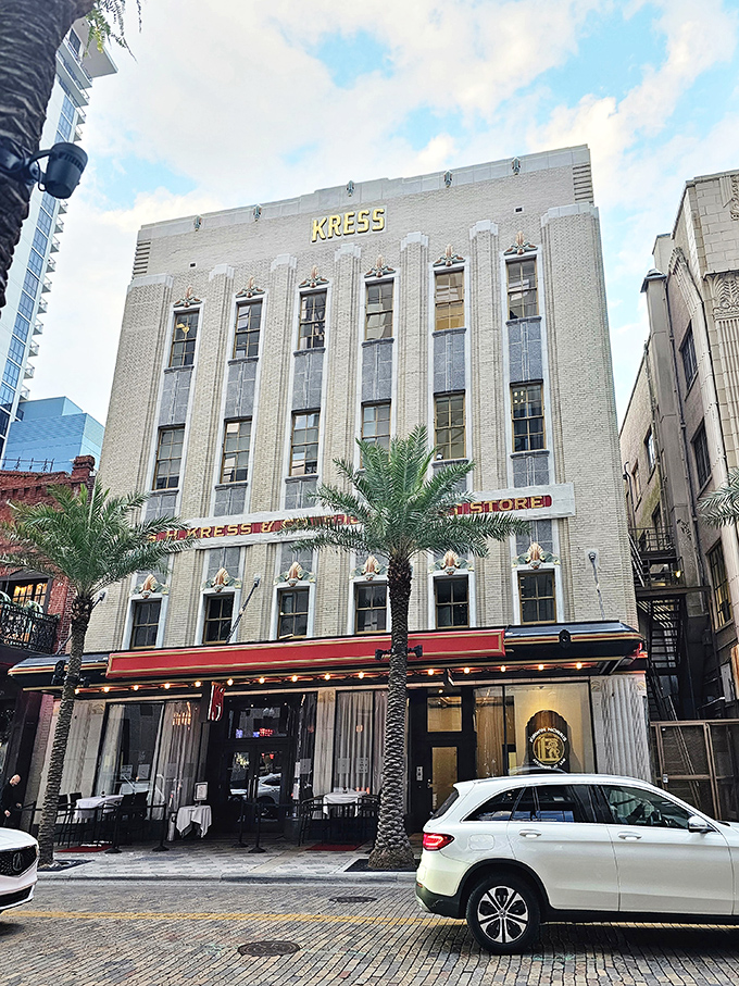 Historic architecture meets modern culinary magic – Kress stands tall as a reminder that some traditions are worth preserving.