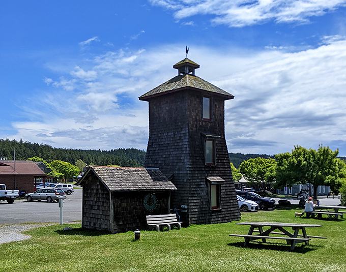This island hamlet sits like a perfectly placed period at the end of civilization's most beautiful sentence.