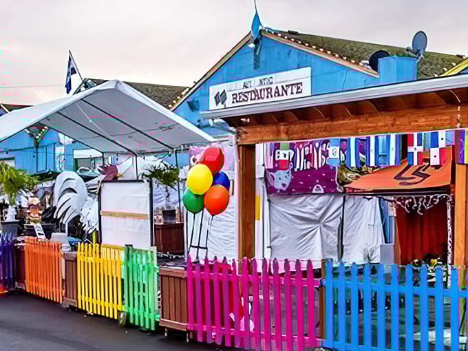 Colorful fences and festive flags transform M&M Marketplace into a slice of Mexico right in the heart of Hillsboro.