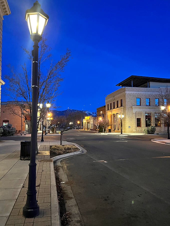 Sierra Nevada peaks frame Minden like a postcard that somehow became real, complete with small-town charm included.