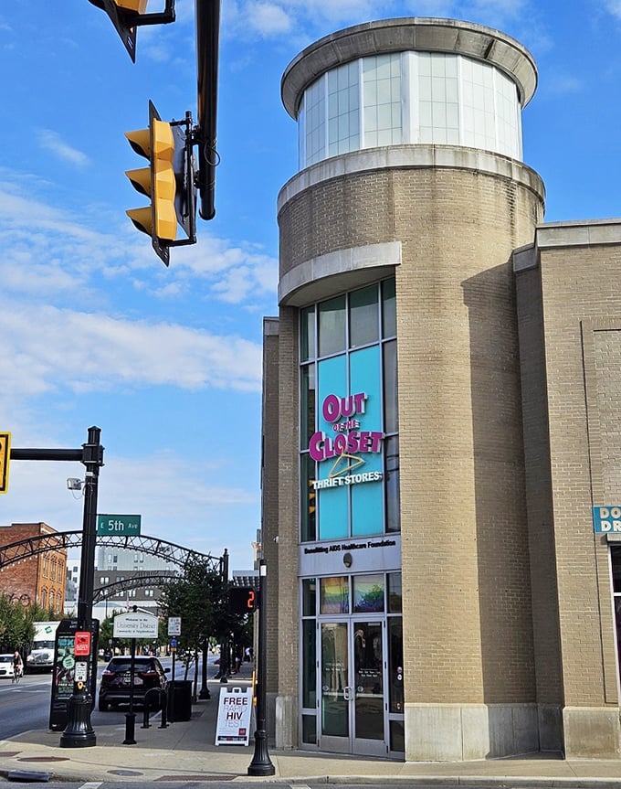 Out of the Closet's unique architecture makes finding fabulous deals feel like an urban adventure.