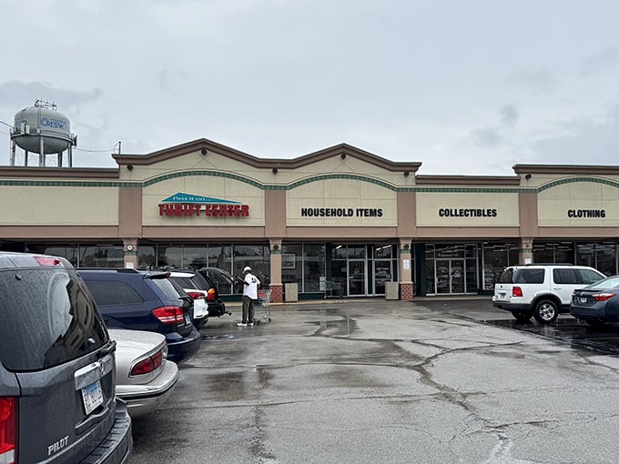 With sections clearly marked, even the biggest thrift warehouses become navigable adventures in smart shopping.
