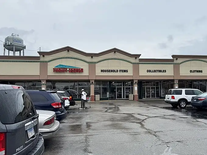 With sections clearly marked, even the biggest thrift warehouses become navigable adventures in smart shopping.
