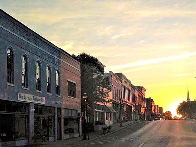 Golden hour in Princeton illuminates storefronts hiding deals that shine brighter than this sunset. 