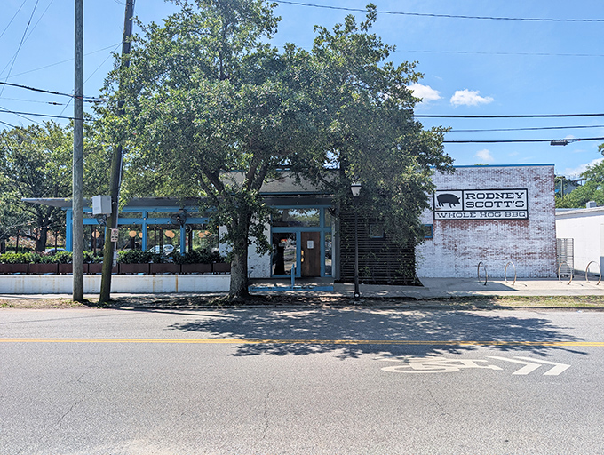 Clean lines and clean plates – Rodney Scott's BBQ proves great design and great barbecue go hand in hand.