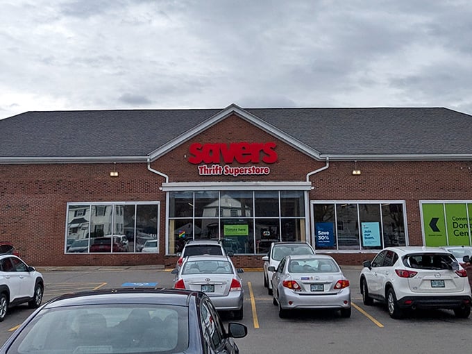 This Savers location offers ample parking—which you'll need after filling your cart with unexpected finds.
