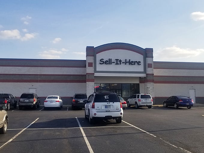 That packed parking lot tells the whole story - word spreads fast about truly great deals.