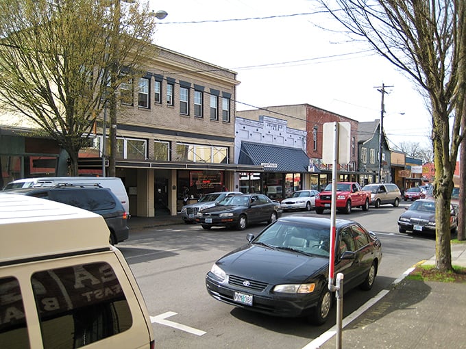 Silverton's historic buildings house an eclectic mix of businesses, with vintage architecture that tells stories of Oregon's past.