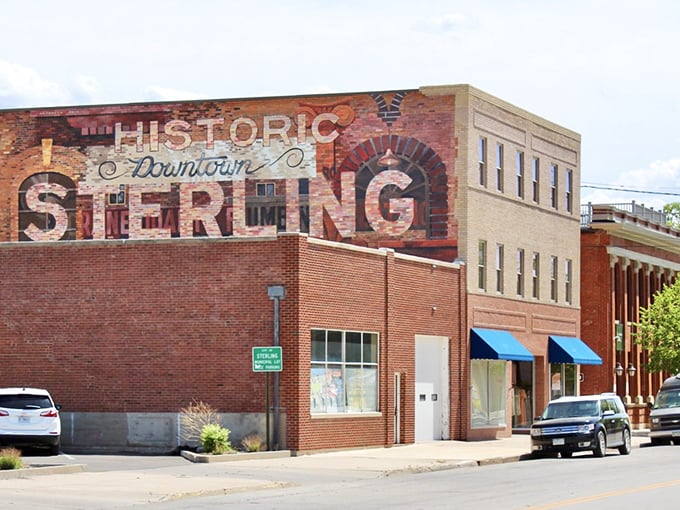 That vintage theater marquee towers over downtown Sterling like a beacon for affordable entertainment and reasonable restaurant bills.
