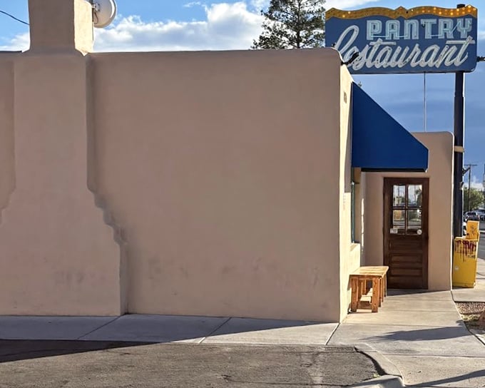 No fancy frills needed when you've been serving the best huevos rancheros in town for generations—just a door that's always open.