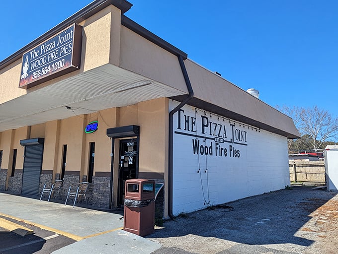 "Wood Fire Pies" isn't just a name – it's a solemn promise. This unassuming Dunnellon spot proves that pizza perfection doesn't require fancy digs.