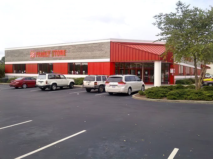 Classic charity retail done right - where your bargain hunting directly supports neighbors who need assistance most.