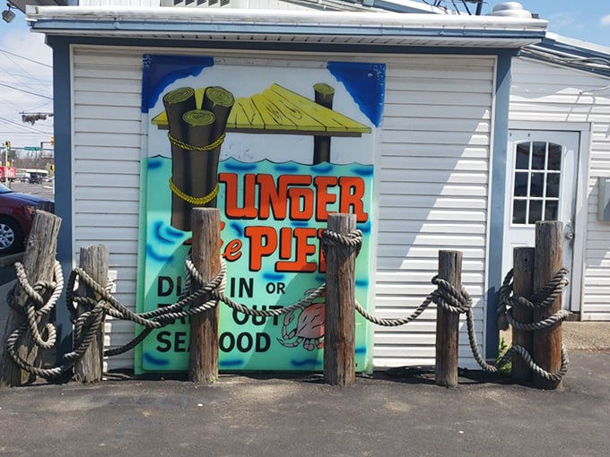 The simple storefront of Under the Pier hides seafood treasures that locals have been keeping secret.