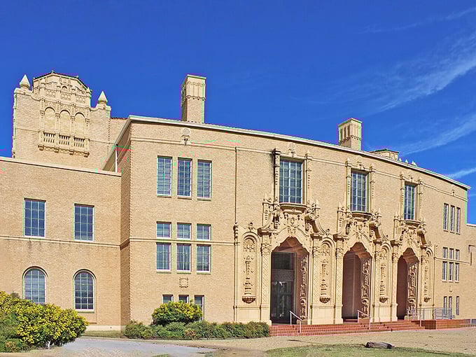 Classic American architecture stands proud - where civic duty meets aesthetic beauty in perfect harmony.