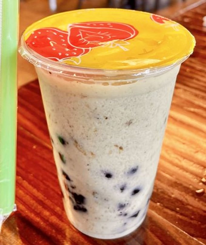 Not just a beverage, but a dessert masquerading as a health drink. This creamy avocado smoothie makes kale shakes seem like punishment by comparison.