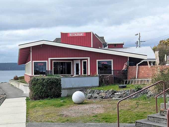 This waterfront restaurant proves that sometimes the best seasoning is scenery—fresh seafood tastes even better when served with unobstructed views of Port Townsend Bay.