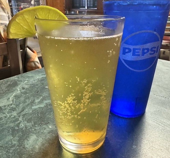 Nothing complements a serious meat feast like a cold one with a lime wedge—the perfect palate refresher between bites of beefy bliss.