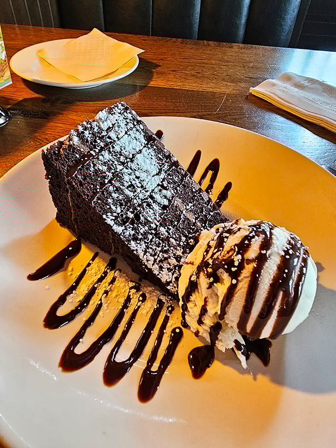Chocolate cake that doesn't just satisfy your sweet tooth – it throws a party for it.