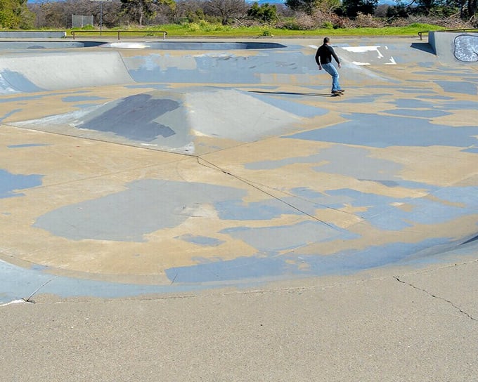 The local skate park proves Red Bluff caters to all ages – though my attempts at skateboarding would likely end with an unscheduled visit to St. Elizabeth Hospital.