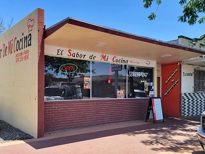 El Sabor de Mi Cocina's humble exterior hides culinary treasures within—like finding an Oscar-winning film playing at your local dollar theater.