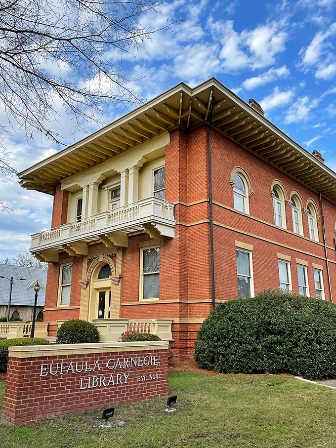 The Carnegie Library's Italianate elegance reminds us that even in small-town Alabama, Andrew Carnegie believed knowledge deserved a beautiful home.