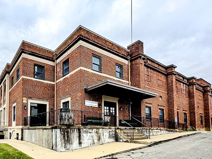 The Fayetteville Public Library stands as a brick testament to knowledge, where locals gather to borrow books and exchange the town's most valuable currency—stories.