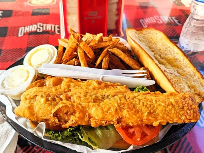 Golden-battered fish that would make the British jealous, served with fries so perfectly crisp they deserve their own fan club.