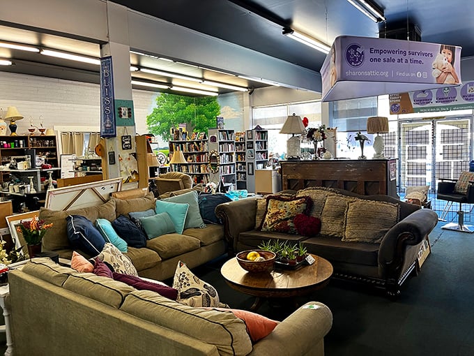 Not just furniture—entire living room inspirations. These well-arranged couches invite you to imagine them in your own home.