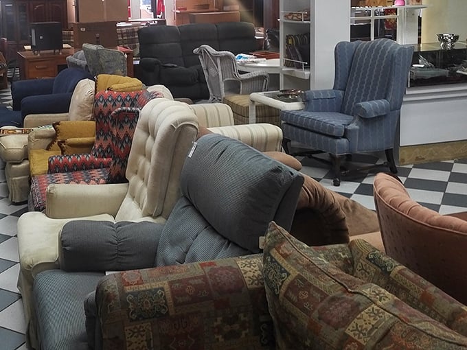 Furniture with character and stories to tell. From cozy armchairs to statement pieces, this section offers instant home makeovers without breaking the bank.