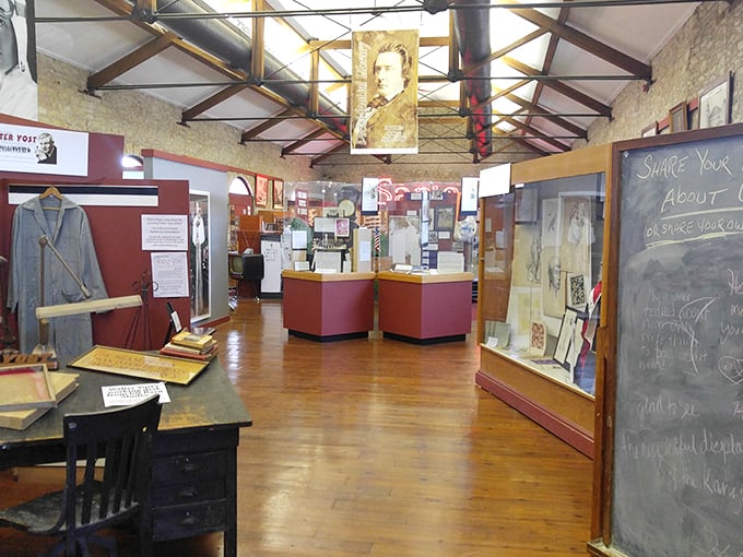 History comes alive in this museum where wooden floors creak with stories of yesterday, all preserved without Manhattan-sized admission fees.