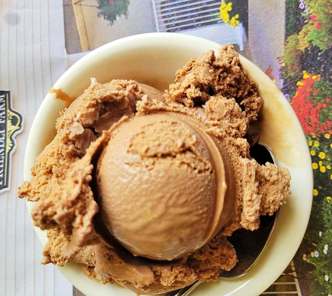 That complimentary ice cream isn't dessert—it's a tactical pause between rounds of eating.