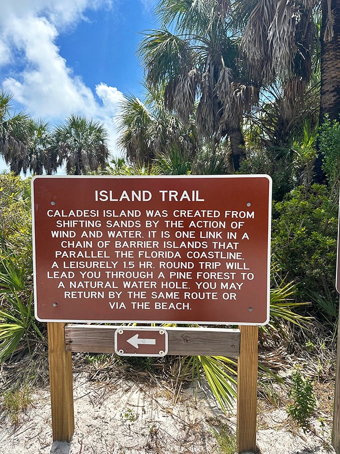 "A leisurely 1.5 hr round trip"—island time at its finest. When was the last time your GPS suggested taking the scenic route?