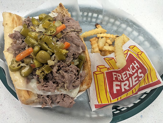 The Italian beef—thinly sliced, properly seasoned, and glistening with jus—makes a compelling case for why Chicago's sandwich contribution deserves more national attention.