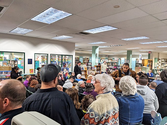 Community happens here: The Lassen Library brings residents together without the admission prices of big-city entertainment.
