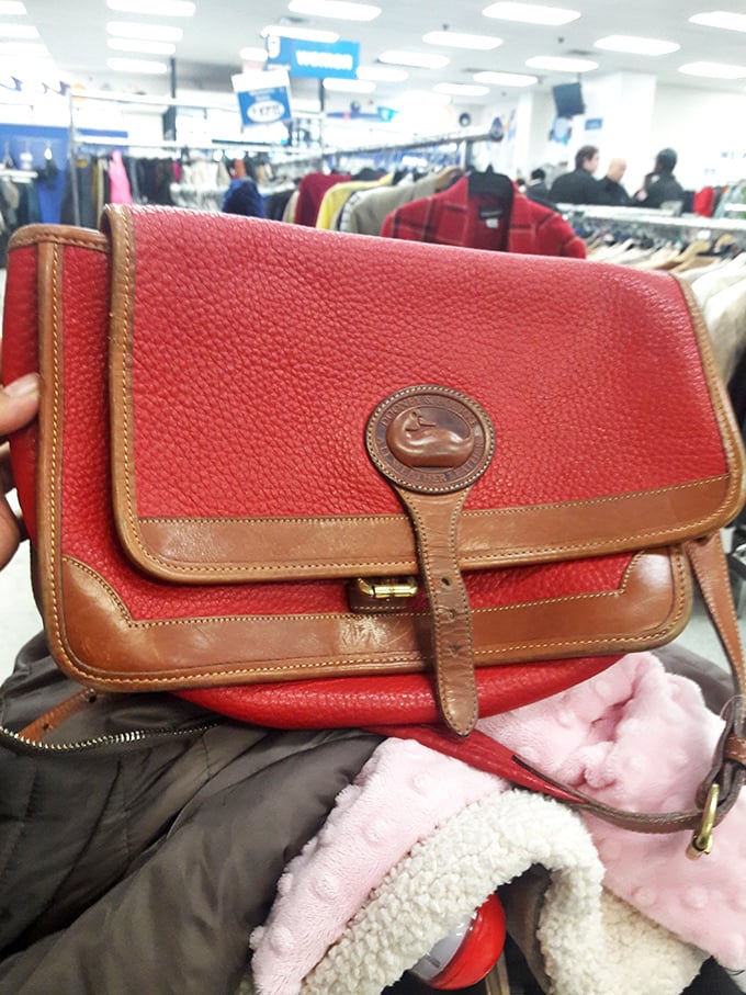 That vintage Dooney & Bourke bag didn't end up here by accident—someone's heartbreak is about to become your greatest style triumph.