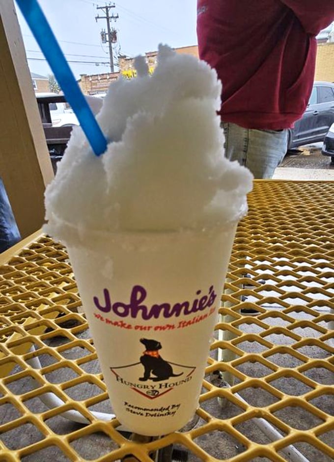 The legendary Italian ice—a frosty mountain of sweet relief that's been cooling down overheated Chicagoans since before air conditioning was cool.