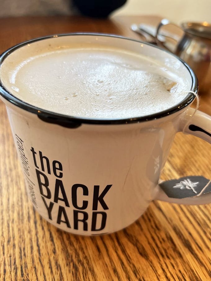 Their signature mug doesn't just hold coffee—it cradles a frothy London Fog that warms both hands and soul on chilly Delaware mornings.