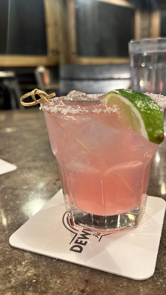 A proper Florida sunset requires a proper Florida cocktail. This salt-rimmed, lime-garnished margarita is the liquid equivalent of vacation mode.