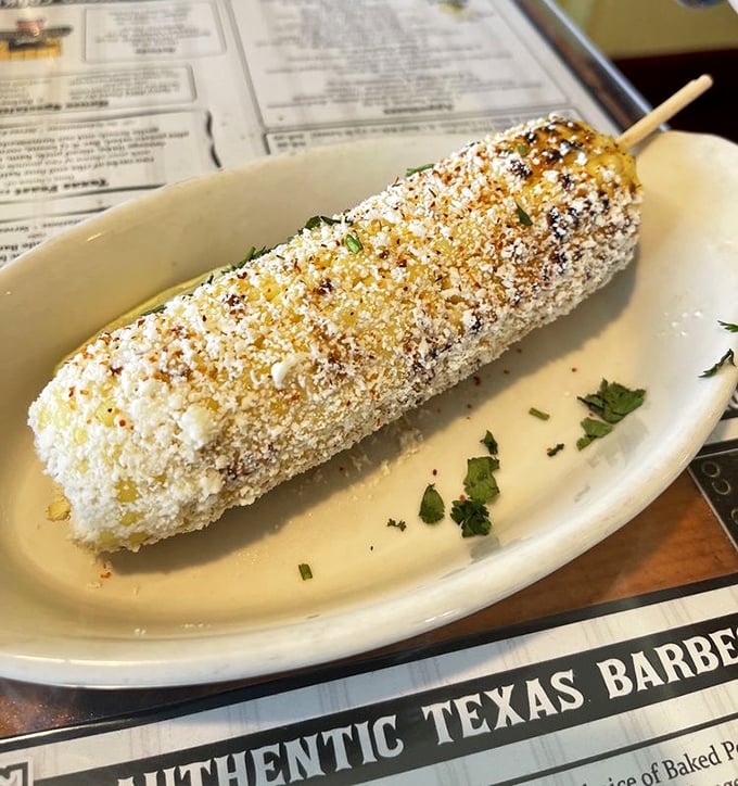 Mexican street corn – where elote gets dressed up for a night out with a dusting of cheese and spices that'll make your taste buds tango.