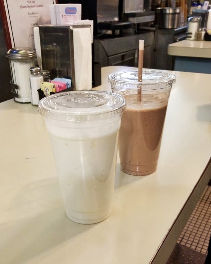 Milkshakes so thick they defy gravity and physics—proof that some scientific principles can be deliciously challenged with enough dairy and dedication.