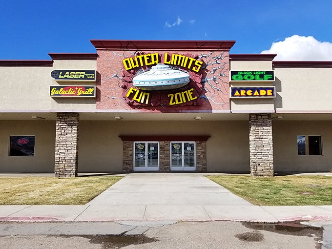 Outer Limits Fun Zone – where grandparents earn cool points by challenging grandkids to laser tag and arcade games. Spoiler alert: they'll still let you win.