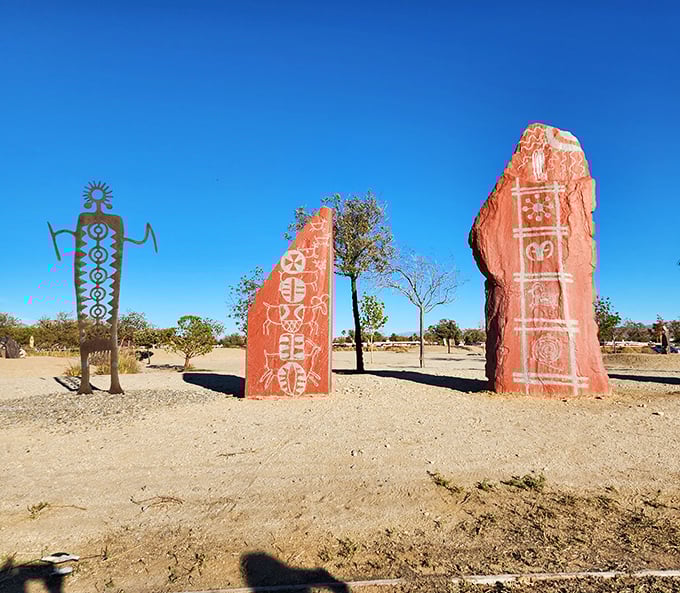 Ancient stories etched in stone—Ridgecrest's Petroglyph Park celebrates the artistic legacy of those who called this desert home thousands of years ago.