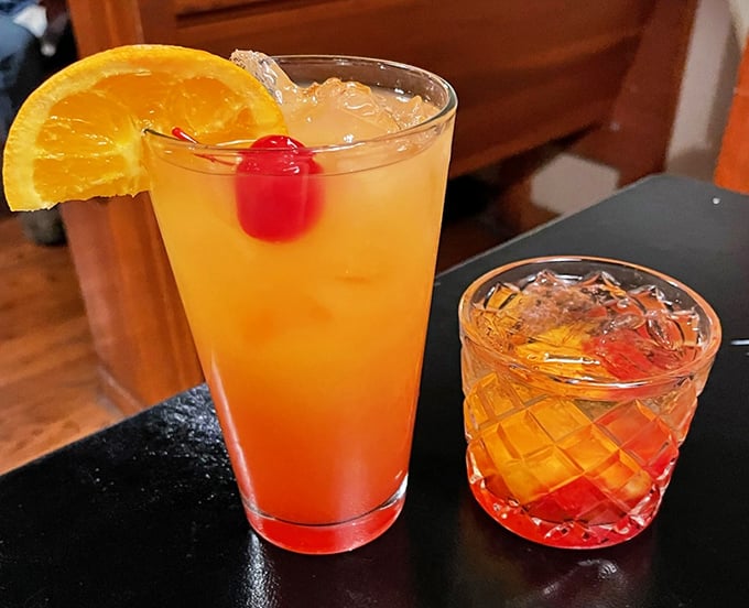 That tropical sunset in a glass makes you forget you're in Missouri, not Margaritaville.